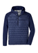 Branded Peter Millar Men's Navy All Course Half-Zip Hoodie | Custom Jacket